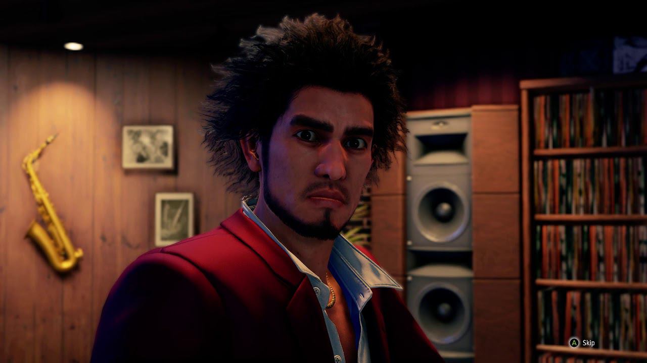 Yakuza : Like a Dragon - Bar talk with Nanba, part 1