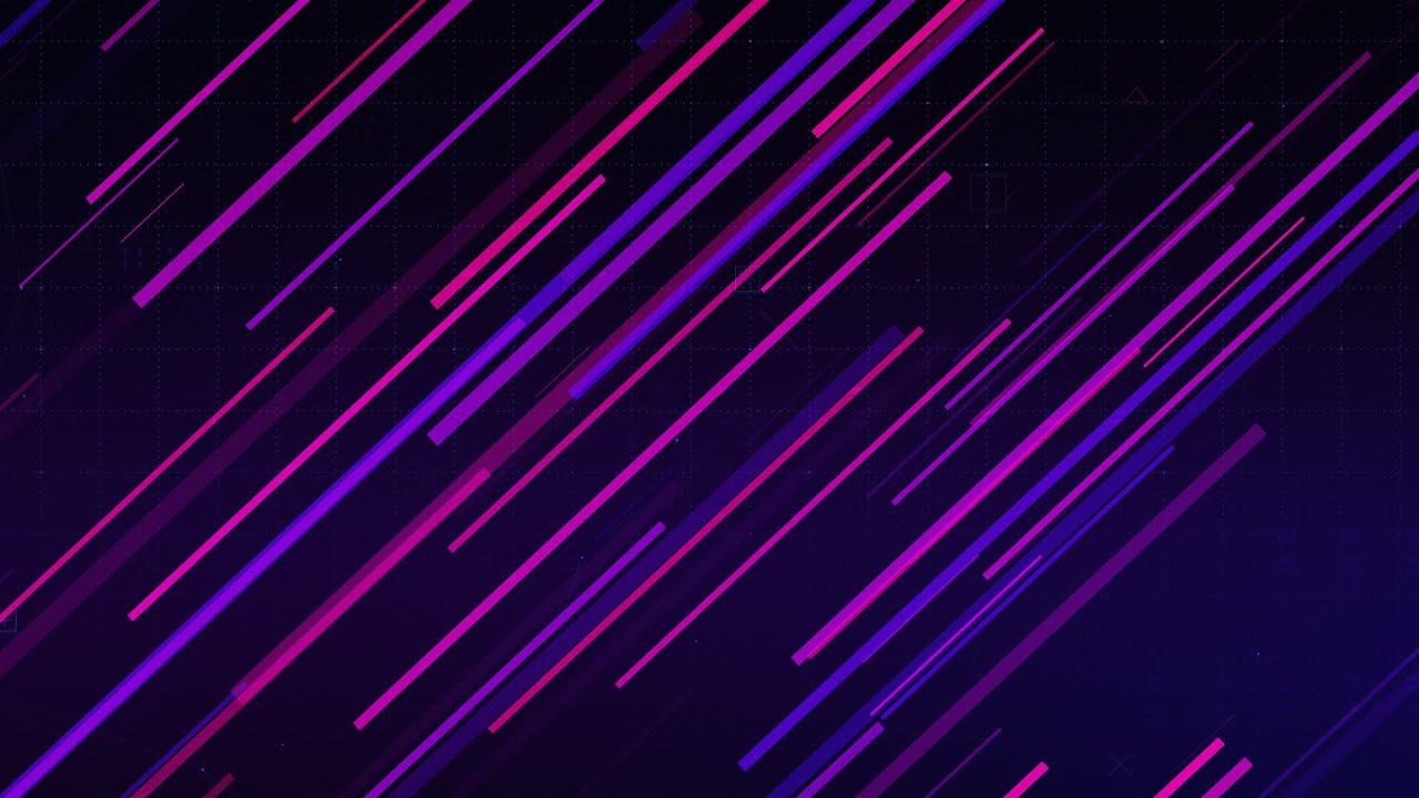 Анимированный абстрактный темный фон: Движущиеся линии