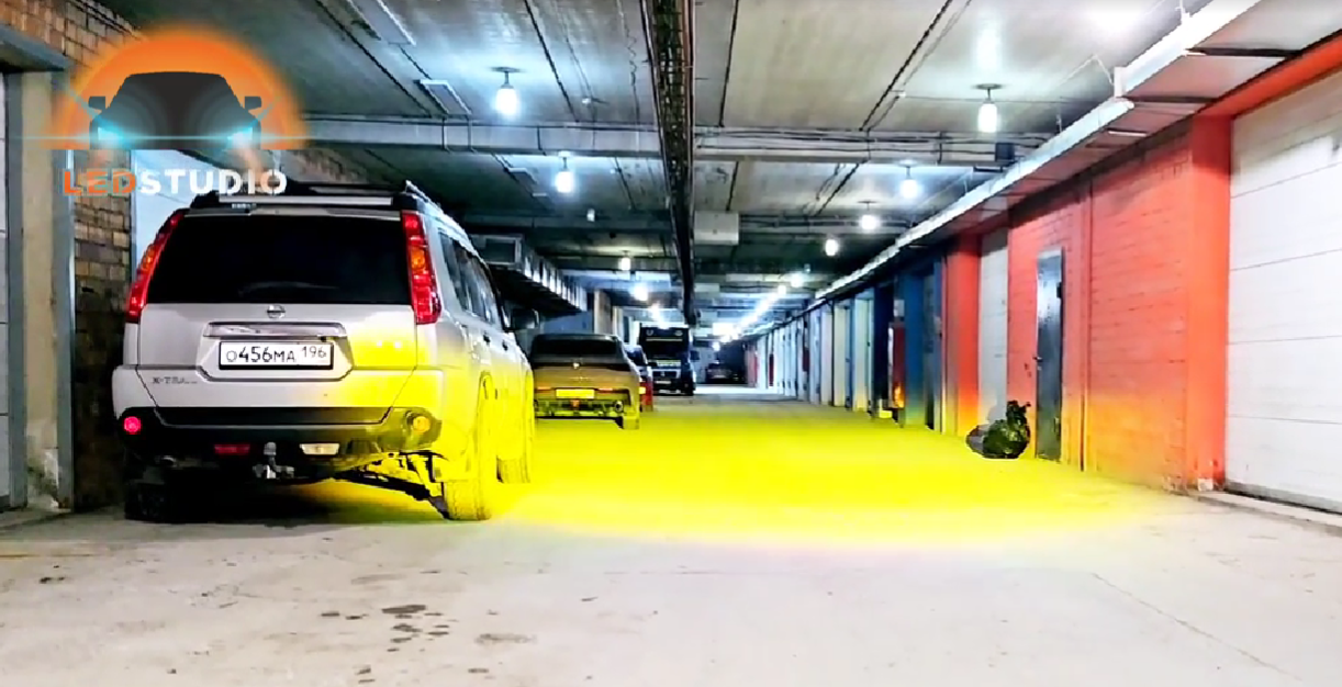 MAN птф модернизация. Светодиодные противотуманные фары.