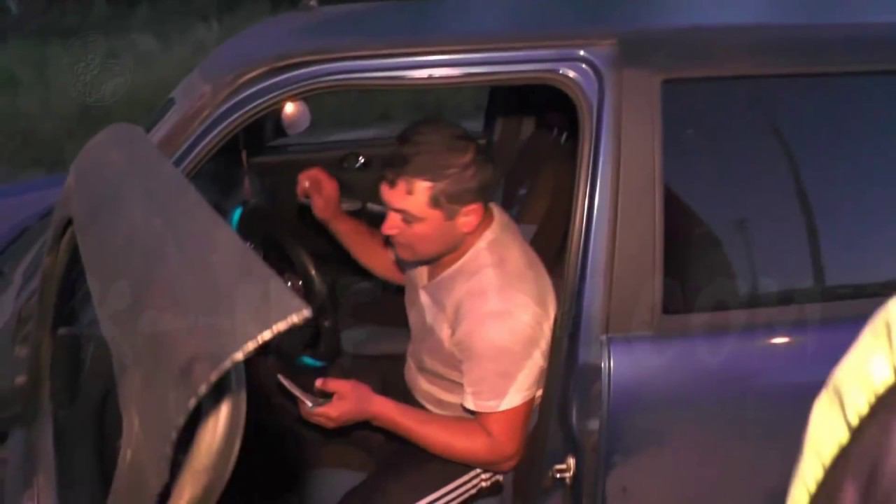 (Архив 05.07.2015) Пьяный водитель на "Лифане". Погоня и задержание в Сургуте