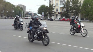 Пробег мотоклуба Тяжелый легион на закрытие сезона 2017