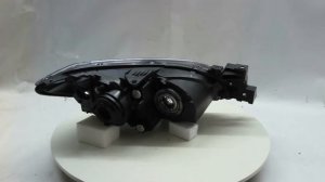 CrazyTheGod Mazda3/Axela BK MK1 03-09 Sedan Projector Headlight Headlamp Black for MAZDA