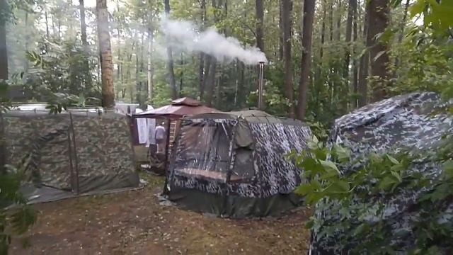 БаняФест про печки и палатки _ About mobile stove and sauna tent.mp4