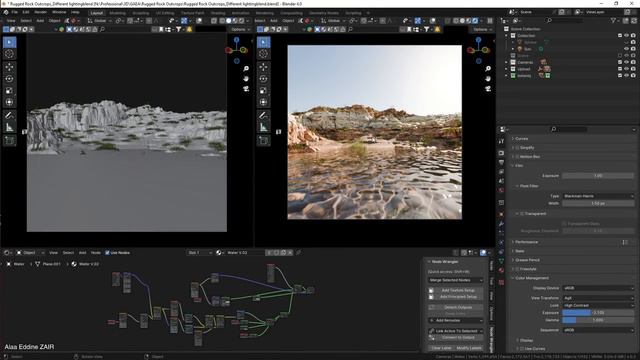 Blender 4. 0- Environments Crash Course for Beginners - Alaa Eddine ZAIR (video-converter.com)