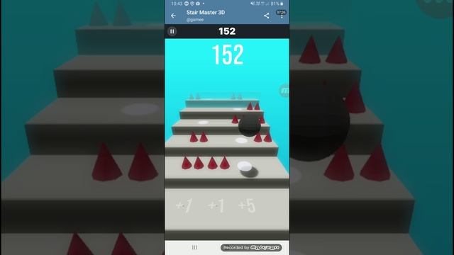 Телеграмм-игры. Играем в: Red and Blue, Neon Racer, Stair Master 3D, Qube 2048.