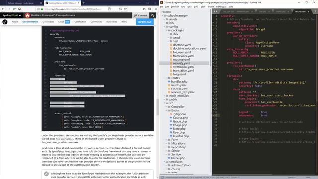 Smyfony 4 : Installation et configuration du bundle fosuserbundle – смотреть онлайн видео от ...
