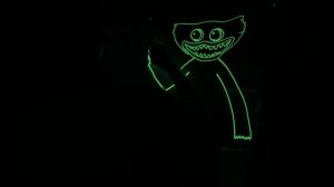 Рисуем светом Хаги Ваги (Huggy Wuggy)