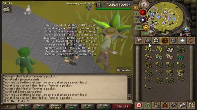 OSRS Pickpocketing Master Farmers Guide | Master Farmers Money Making ...