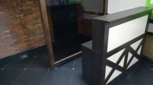 Стойка ресепшн прямая