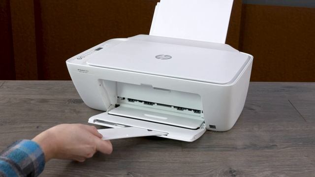 Loading Paper & Align Setup Ink Cartridges in the HP DeskJet 2600 ...