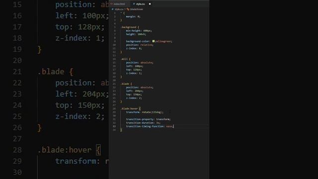 Плавная анимация на CSS
