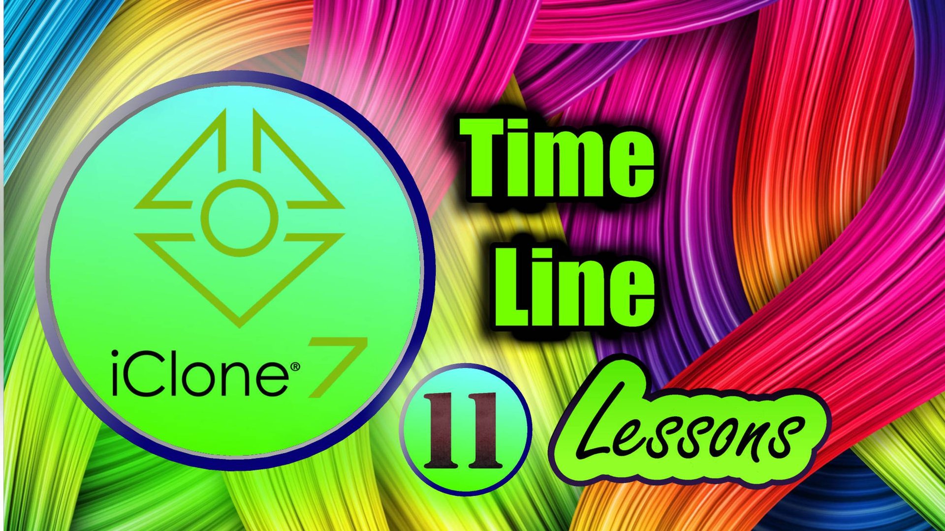 iClone 7 (урок 11) Окно - Time Line