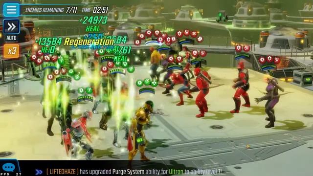 MSF U7 node G4 Bow Flex Hela loses health after first node in raids ...