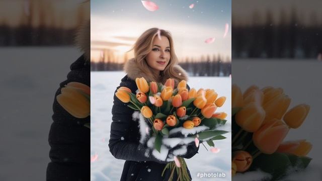 фотосет с тюльпанами (к первому дню весны) часть 2