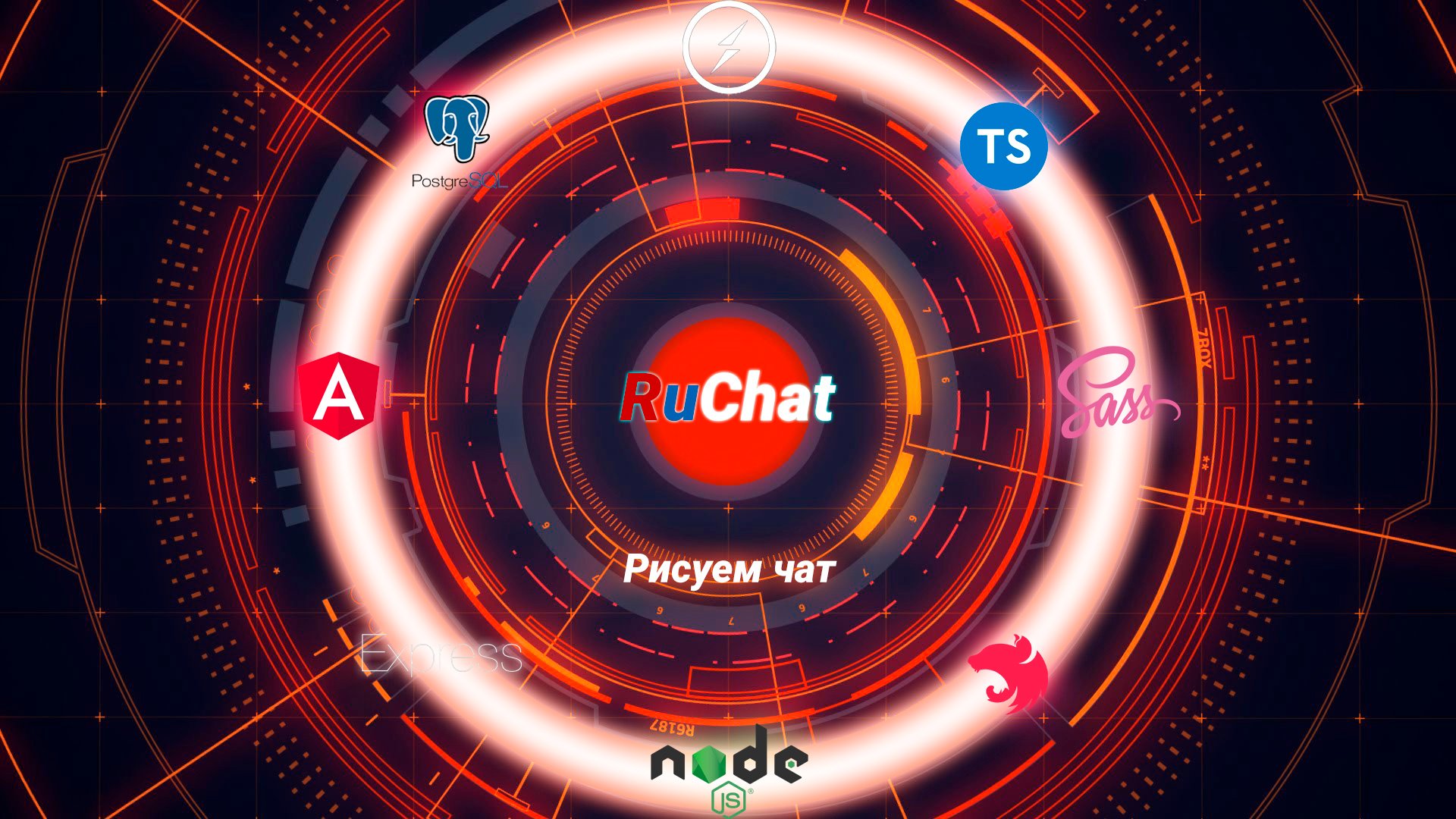 Разработка мессенджера "RuChat" / #3 / Рисуем чат.
