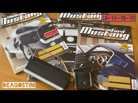 Ford Mustang в Масштабе 1/8 от компании Deagostini | part 5 | журналы 13-14-15-16