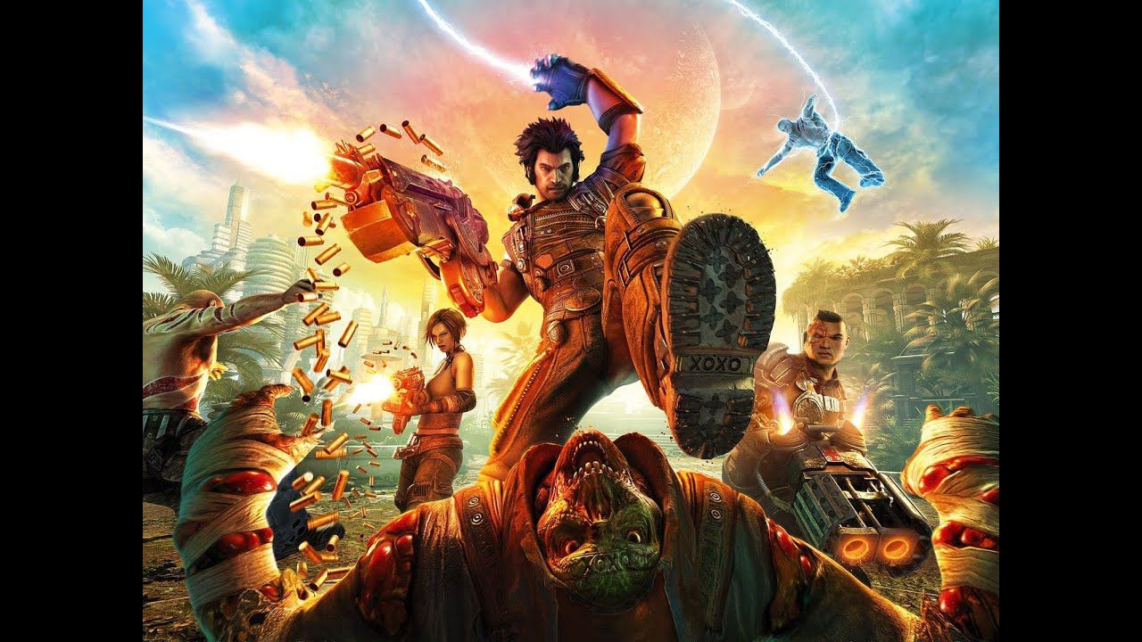 Продолжаем всех крушить в  Bulletstorm Full Clip Edition #2