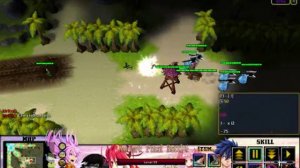 warcraft 3 : Anime final battle [Rogue dragon slayer shadow]