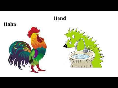 Aussprache: Konsonanten T.3. - [h], [x]  - H, ch
