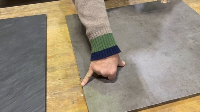 Мебельные фасады из Каменного шпона "Samplestone".