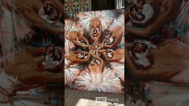Авторская живопись Russian Seasons коллекция балет studio Art Haos