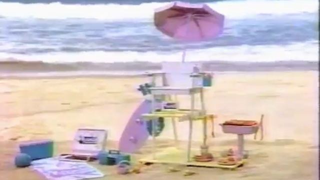 Maxie Surf Watch Playset commercial (1989)