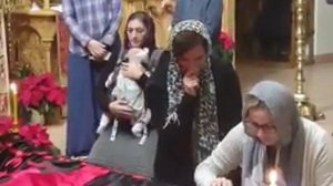 H προσκύνηση του  σκηνώματος 