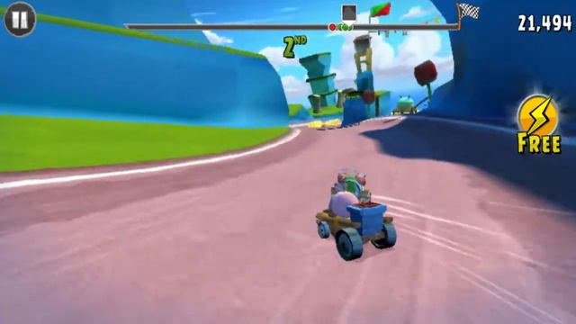 Angry Birds Go! Walkthrough Gameplay - Seedway Track 2/Race 2 for ...