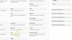 Add A Text Widget To Your WordPress Sidebar
