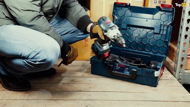 Bosch GSB 18v-85 c + аккумулятор TopON TOP-PTGD-BOS-18