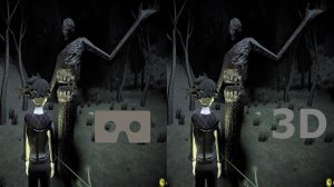 Keep From the Dark 3D VR horor 3D SBS VR box google cardboard video