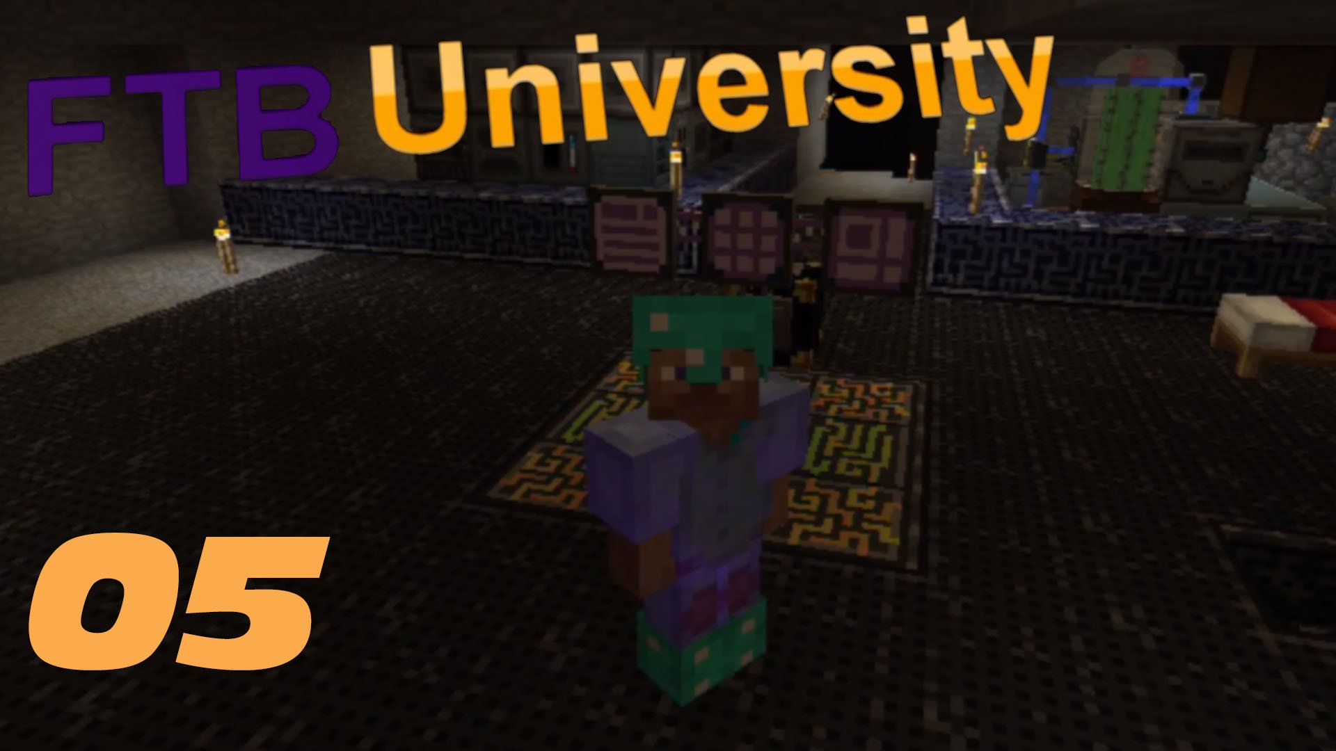 FTB University Lp Ep #5 Провода из Ender IO, подключение механизмов к МЭ сети через P2P, автокрафт