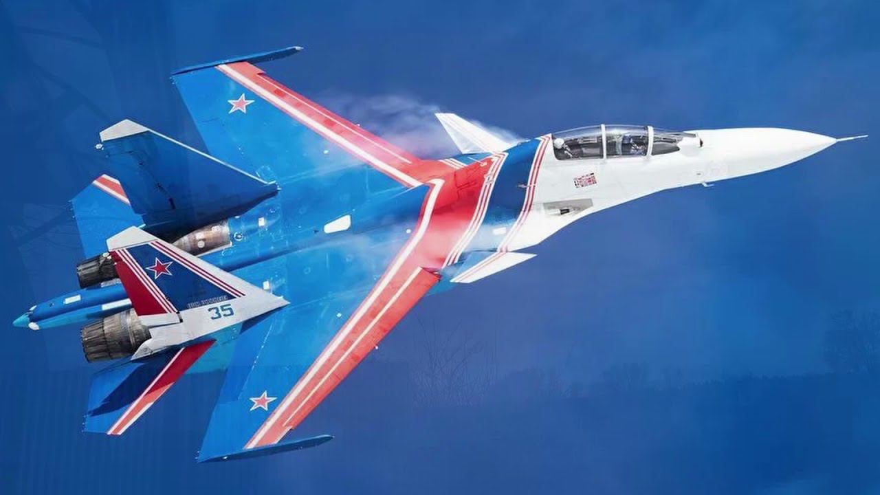 СУ-35 пилотаж