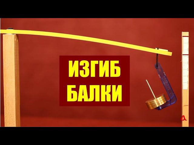 Изгиб балки