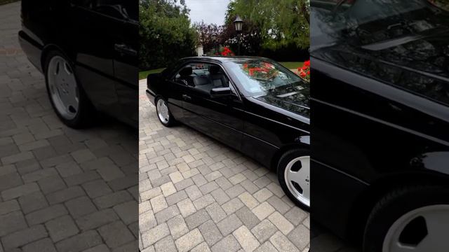 1997 s500 coupe with oem 19 inch AMG Aero 2’s. Staggered 8.5 / 9.5. #w140 #c140 #monoblock #amg