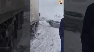 Большая авария на трассе