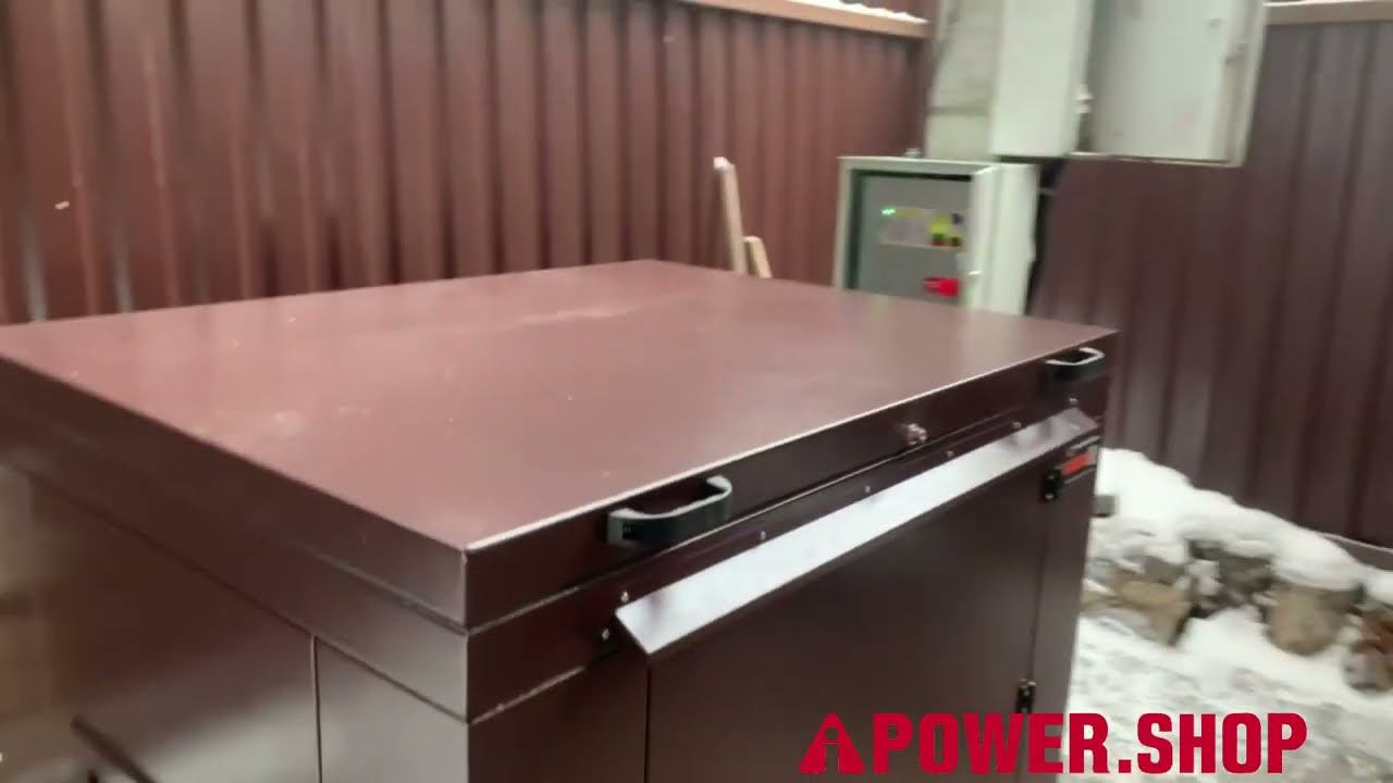 Монтаж резервного генератора для дома в кожухе с автозапуском A-iPower a8500ea. (Заветы Ильича)