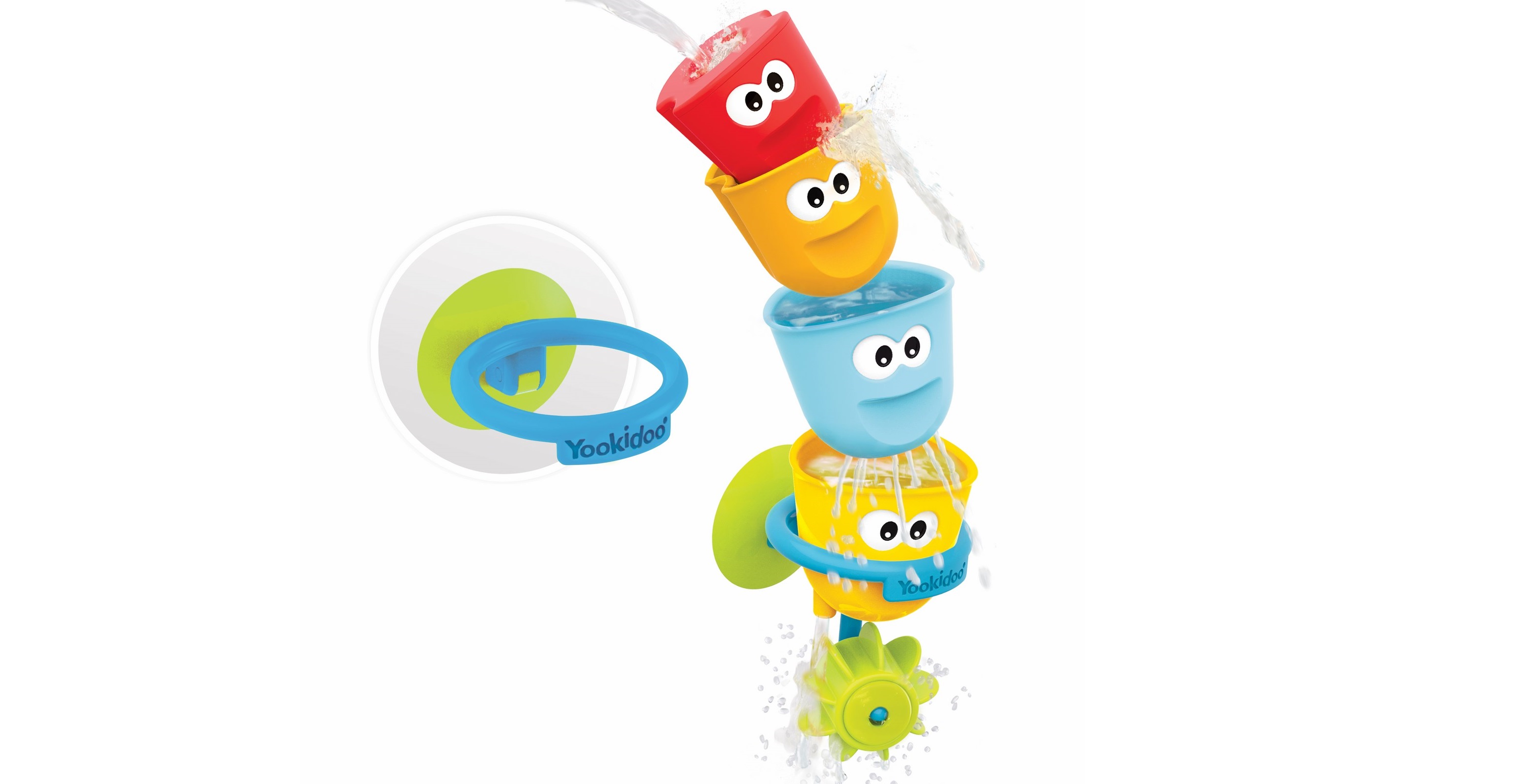 Игрушка водная Yookidoo Формочки и стаканчики - 40161