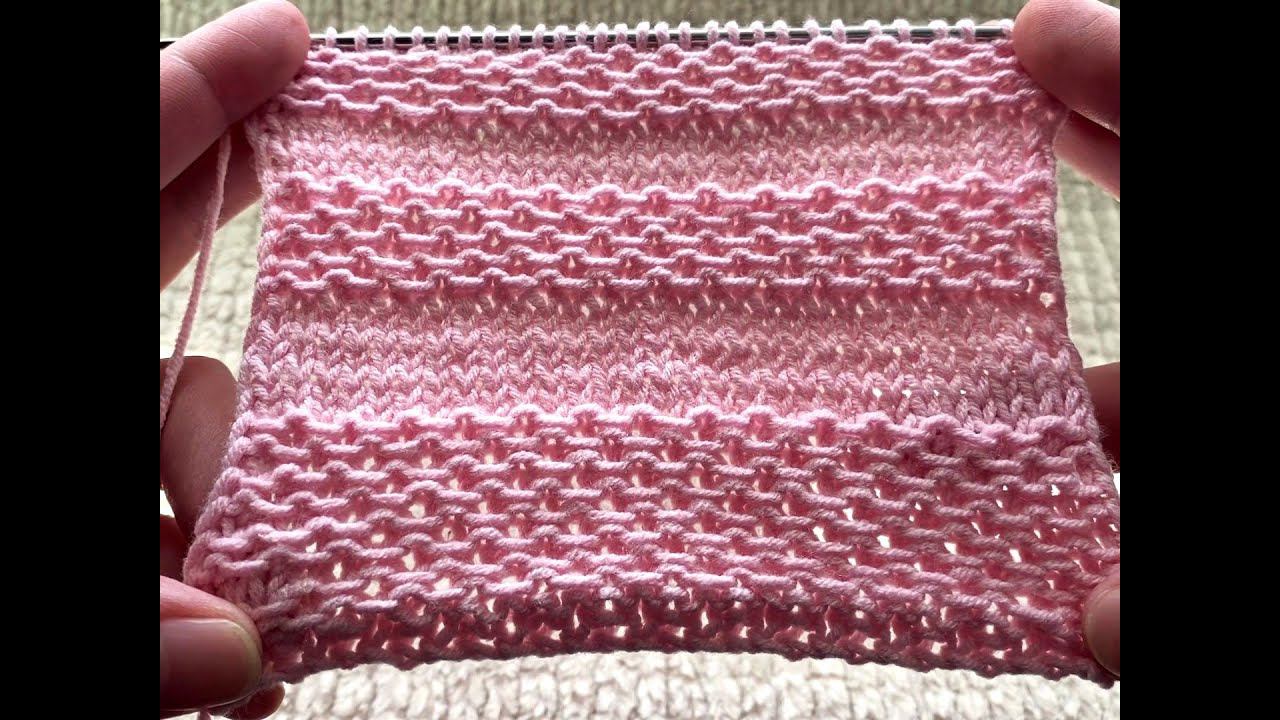 ✔️Посмотрите! Как просто и как красивоknitting patterns/Красота в простоте