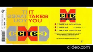X-Cite - It Takes You (CDM) 1993