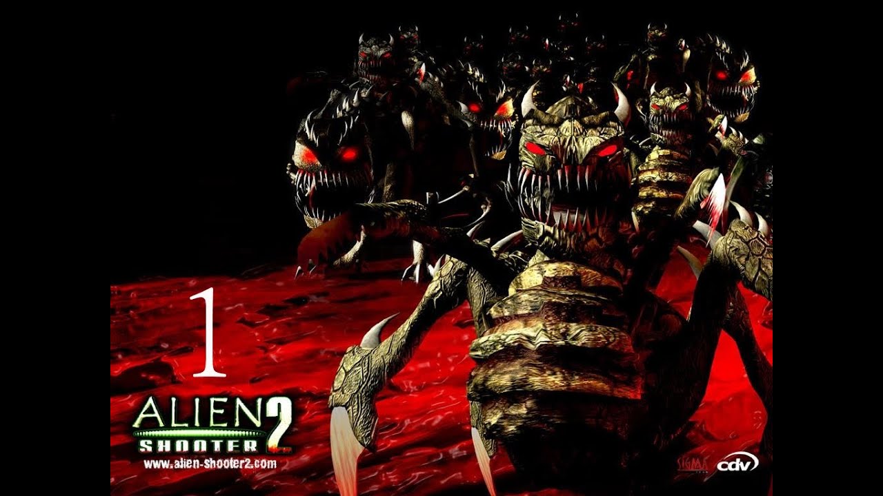 Alien Shooter 2 №1 - Первое мясо.