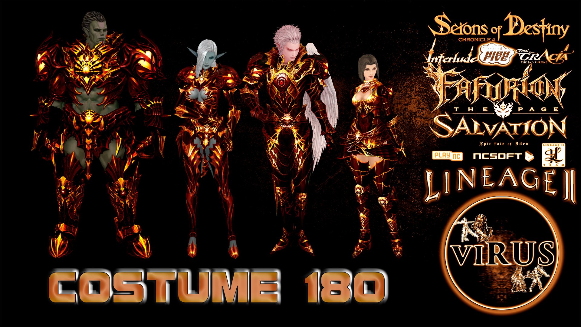 New Costumes. 180. LINEAGE II. Any Chronicles ◄√i®uS►