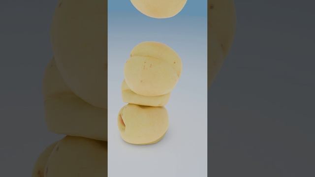 Blender 3d. Абрикосовый мяч (VBMold)