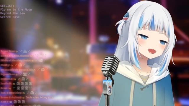 [Hololive - Gawr Gura] Frank Sinatra - Summer Wind