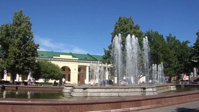 Музыка кронштадтского фонтана.