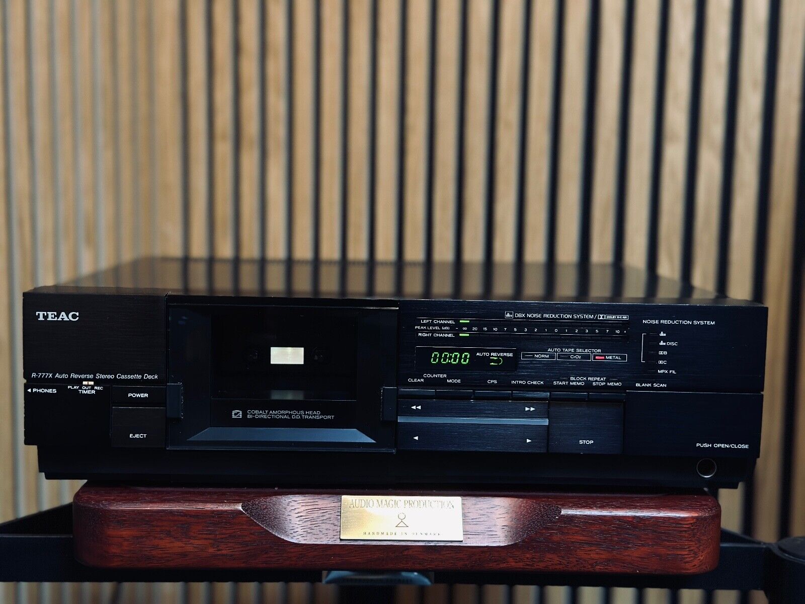 Стереокассетная дека TEAC R-777X с автоматическим реверсом-ЯПОНИЯ-1984 ...