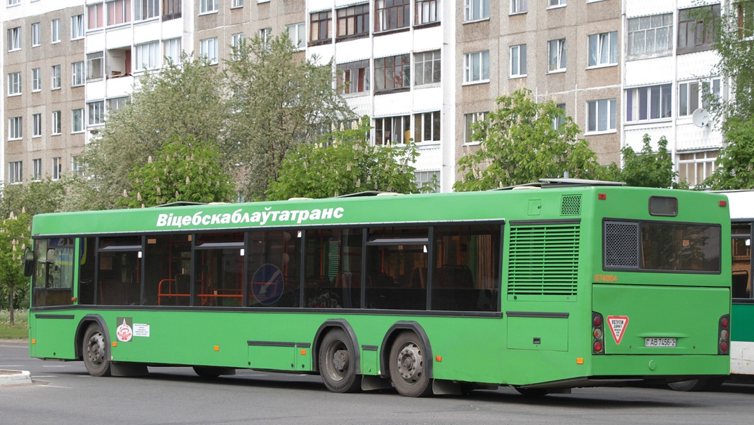 Автобус Новополоцка МАЗ 107.466 АВ 7456-2 Маршрут 10 АВ Новополоцк - АВ Полоцк