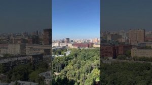 Москва с высоты. Вид на Ленинградку.