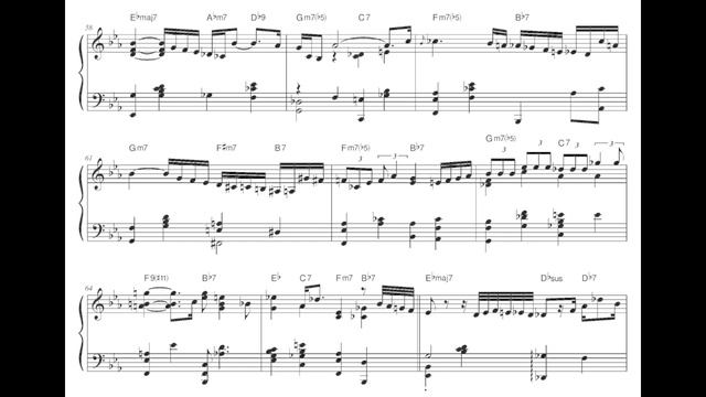 Barry Harris  Dont Blame Me  (Transcription)