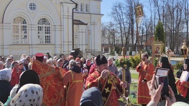Пасха, Свято-Благовещенский монастырь Киржачского района владимирской области